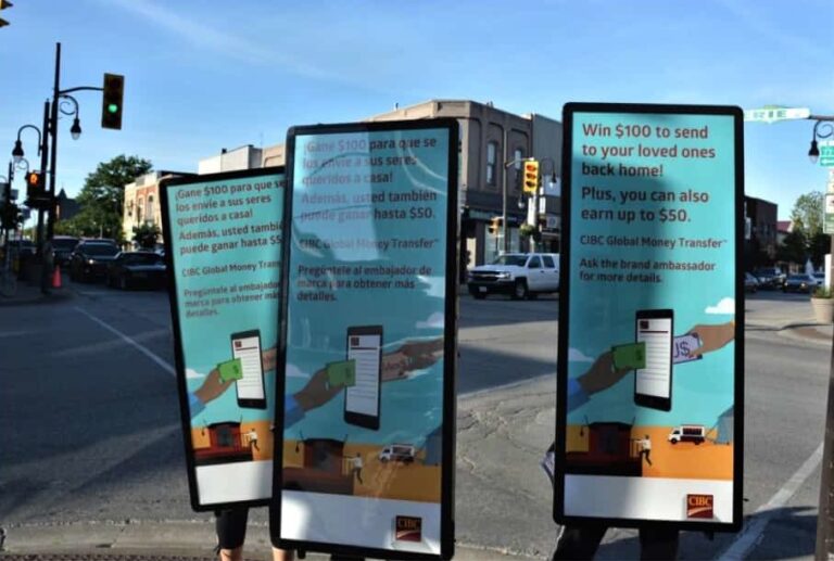 Walking Billboards – “Ads with Legs” – Wild On Media